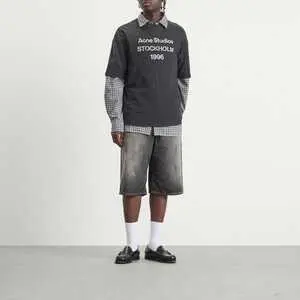 Acne Studios Judda M Fn Trafalgar Denim Shorts