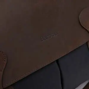 Barbour Wax Leather Briefcase
