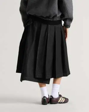 Y3 Denim Midi Skirt