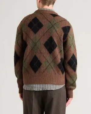 CORRIDOR Argyle Cardigan