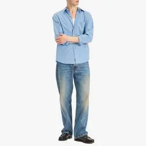 Auralee Washed Finx Twill Big Shirt