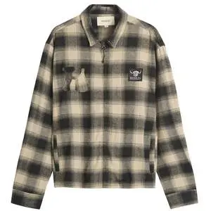 HERESY Fog Zip Shirt - Check