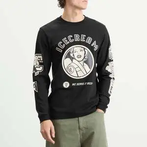 ICECREAM Multi Graphic Longsleeve T-shirt