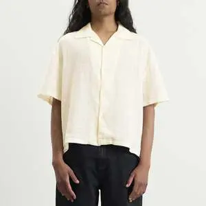 MKI MIYUKI ZOKU Loose Weave Check Vacation Shirt