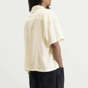MKI MIYUKI ZOKU Loose Weave Check Vacation Shirt