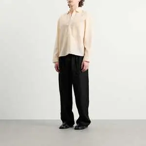 MKI MIYUKI ZOKU Ribbon Jacquard Box Dress Shirt
