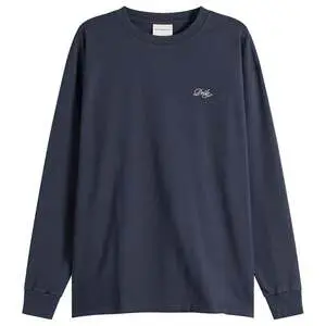 Drole De Monsieur Belissima Long Sleeve T-shirt - Navy