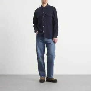 Universal Works Arten Seersucker Attendant Overshirt