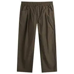 DANTON Pleated Tuck Pants - Olive