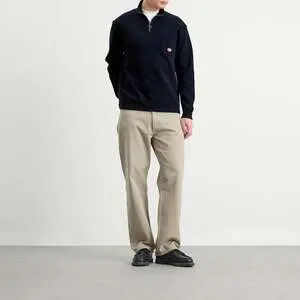 Armor Lux Half Zip Pocket Sweatshirt