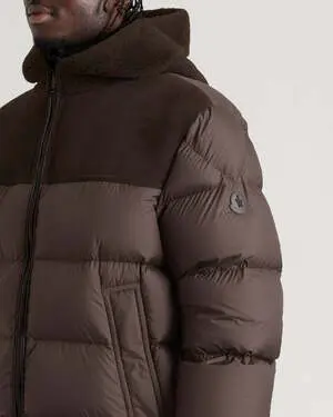 Moncler Jalmar Shearling Trim Jacket