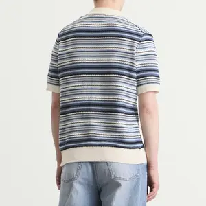 Nn07 Nolan Stripe Polo Cardigan