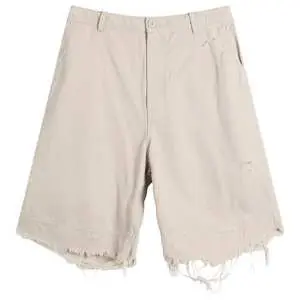 Balenciaga Heavy Cotton Workwear Pants - Light Grey