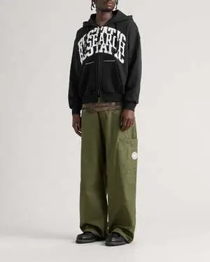 ECSTATIC RESEARCH Campus Zip Hoodie