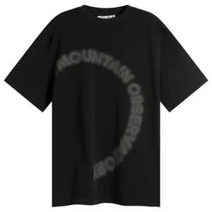 PURPLE MOUNTAIN OBSERVATORY Orbital T-shirt - Black