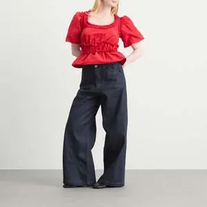 DAMSON MADDER Everly Ruffle Blouse