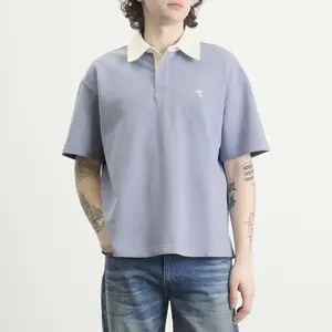 LE PERE Shorts Sleeve Rugby Polo