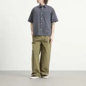 DANTON Double Pleat Easy Pants