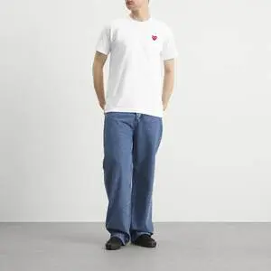 Play Comme Des Garcon Basic Logo T-shirt
