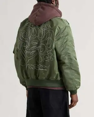 ECSTATIC RESEARCH Bomber Jacket