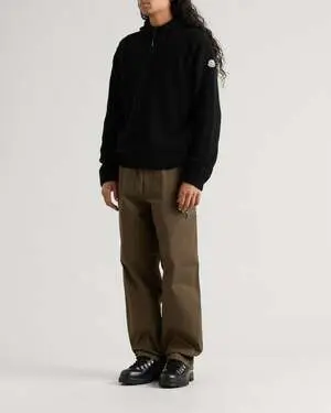 Moncler Boucle Knitted Hoodie