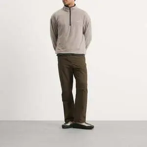 MELLOW CLO Summit Half Zip Fleece - Stone