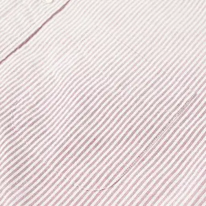 BEAMS Button Down Candy Stripe Shirt