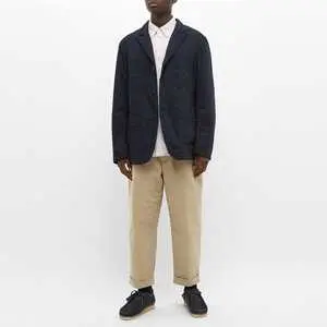 BEAMS Button Down Candy Stripe Shirt