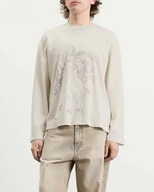 Our Legacy Spirit Print Box Long Sleeve Top