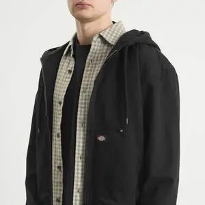 Dickies Unlined Canvas Hooded Bomber Jacket