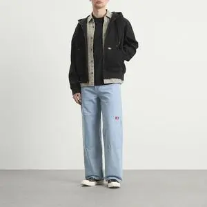 Dickies Unlined Canvas Hooded Bomber Jacket