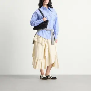 DAMSON MADDER Kendall Ruffle Shirt