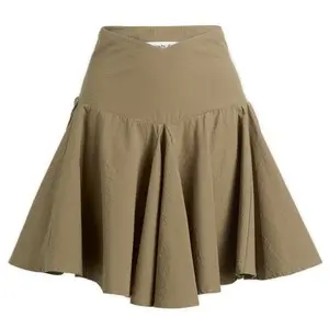 PEACHY DEN Dylan Mini Skirt - Leaf