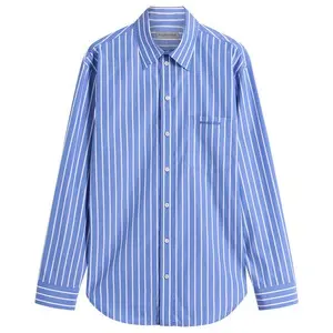 Balenciaga Stripe Regular Fit Shirt - Blue/white