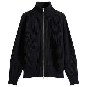 MAISON MARGIELA Zip Through Jumper - Black