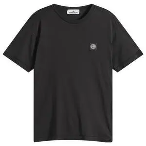 Stone Island Patch Logo T-shirt - Black
