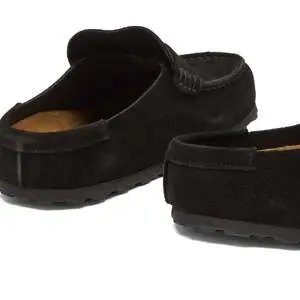 BIRKENSTOCK Naples Wrapped Suede Shoes