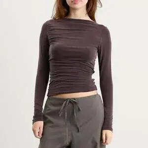 PEACHY DEN Kylie Long Sleeve Top