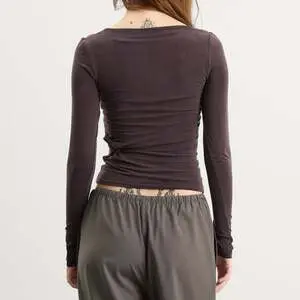 PEACHY DEN Kylie Long Sleeve Top