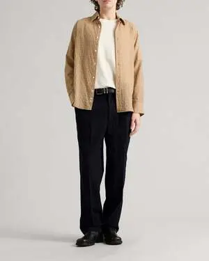 KAPTAIN SUNSHINE Wool Gabardine Chino Trousers