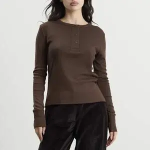 Studio Nicholson Roane Long Sleeve Henley