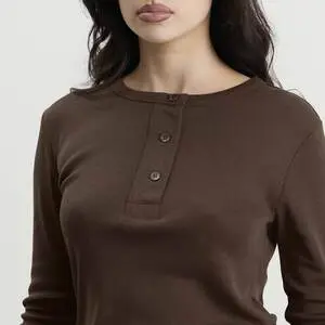 Studio Nicholson Roane Long Sleeve Henley