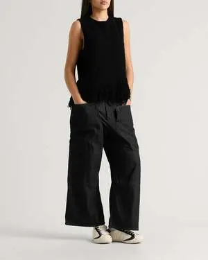 Y3 Knit Fringe Vest