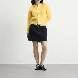 Toga Wool Jersey Skirt