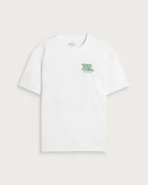 Edwin Rare Spins Ts T-shirt - White Garment Washed