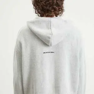 MKI MIYUKI ZOKU Mohair Blend Knit Zip Hoodie