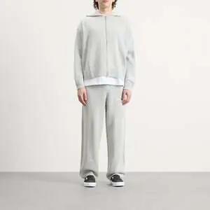 MKI MIYUKI ZOKU Mohair Blend Knit Zip Hoodie