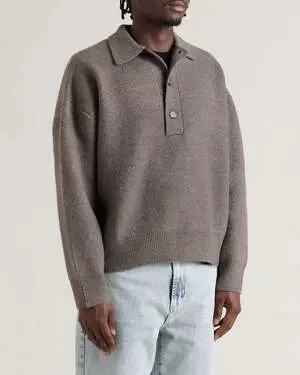 MKI MIYUKI ZOKU Double Knit Rugby