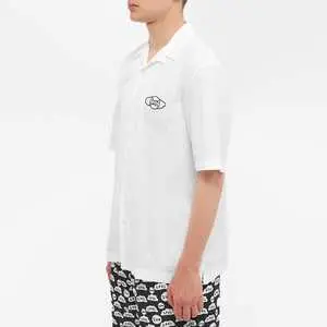 Sunspel X David Shrigley Logo Vacation Shirt