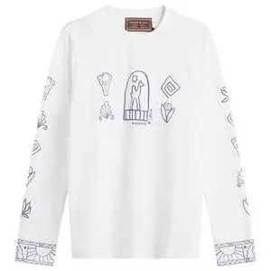 ALEMAIS Leela Long Sleeve T-shirt - Cream